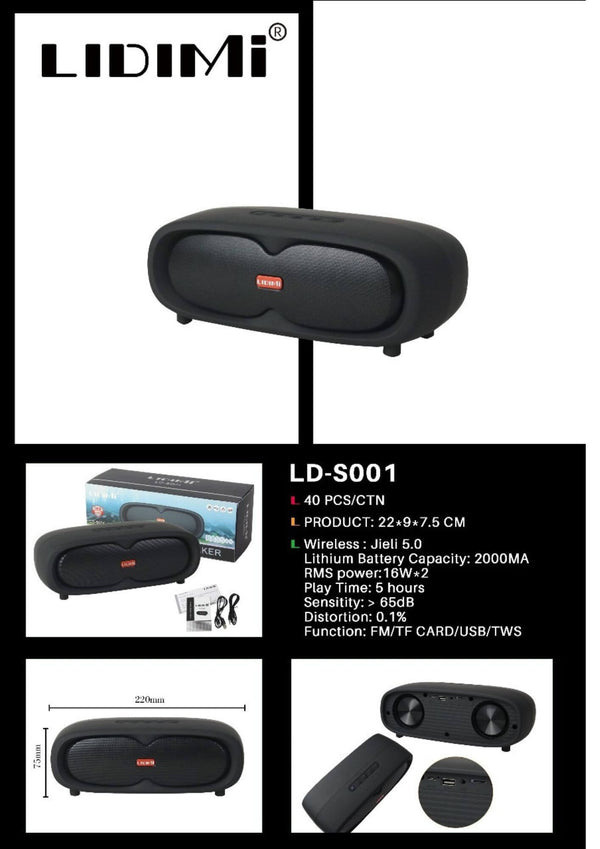 PARLANTES LIDIMI LD-S001 32W – Witches importaciones